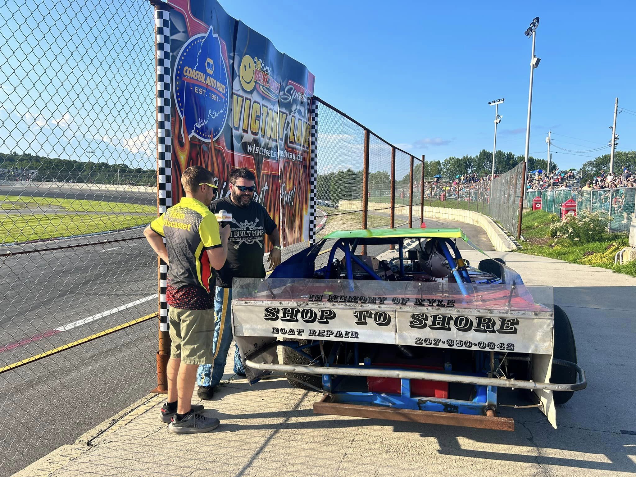 Brad Babb Captures Emotional Win at Wiscasset Speedway - Chasing The ...
