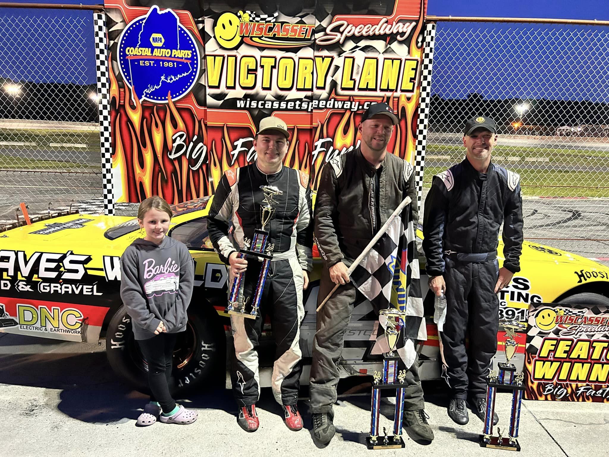 Josh St. Clair Dominates Group 1 Program at Wiscasset Speedway ...