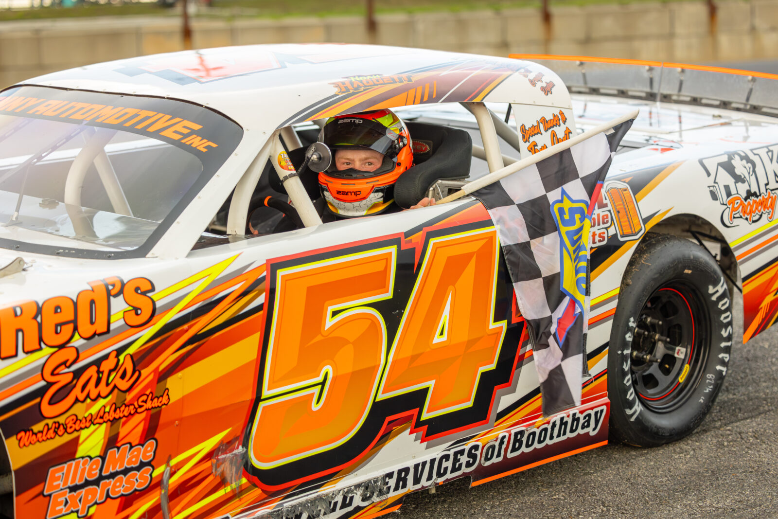 Brett Meservey Scores First Career MRS Victory at Wiscasset Speedway ...