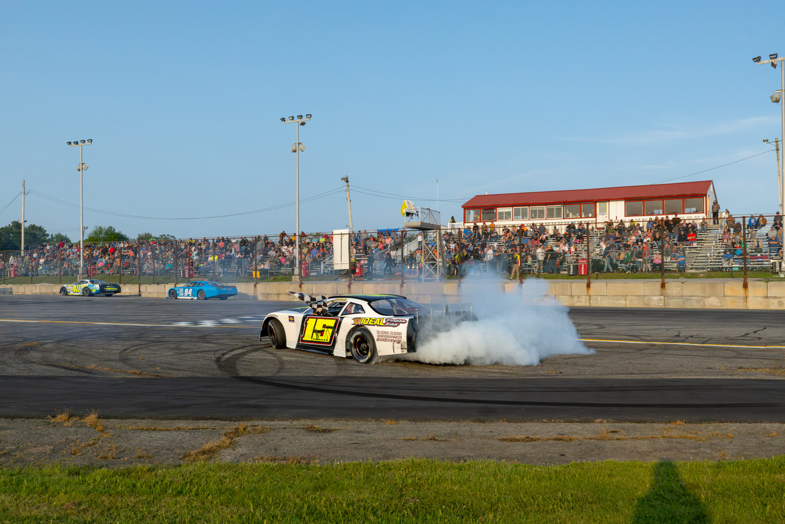 Nick Hinkley Wins BIW Shipbuilders 100 at Wiscasset Speedway - Chasing ...